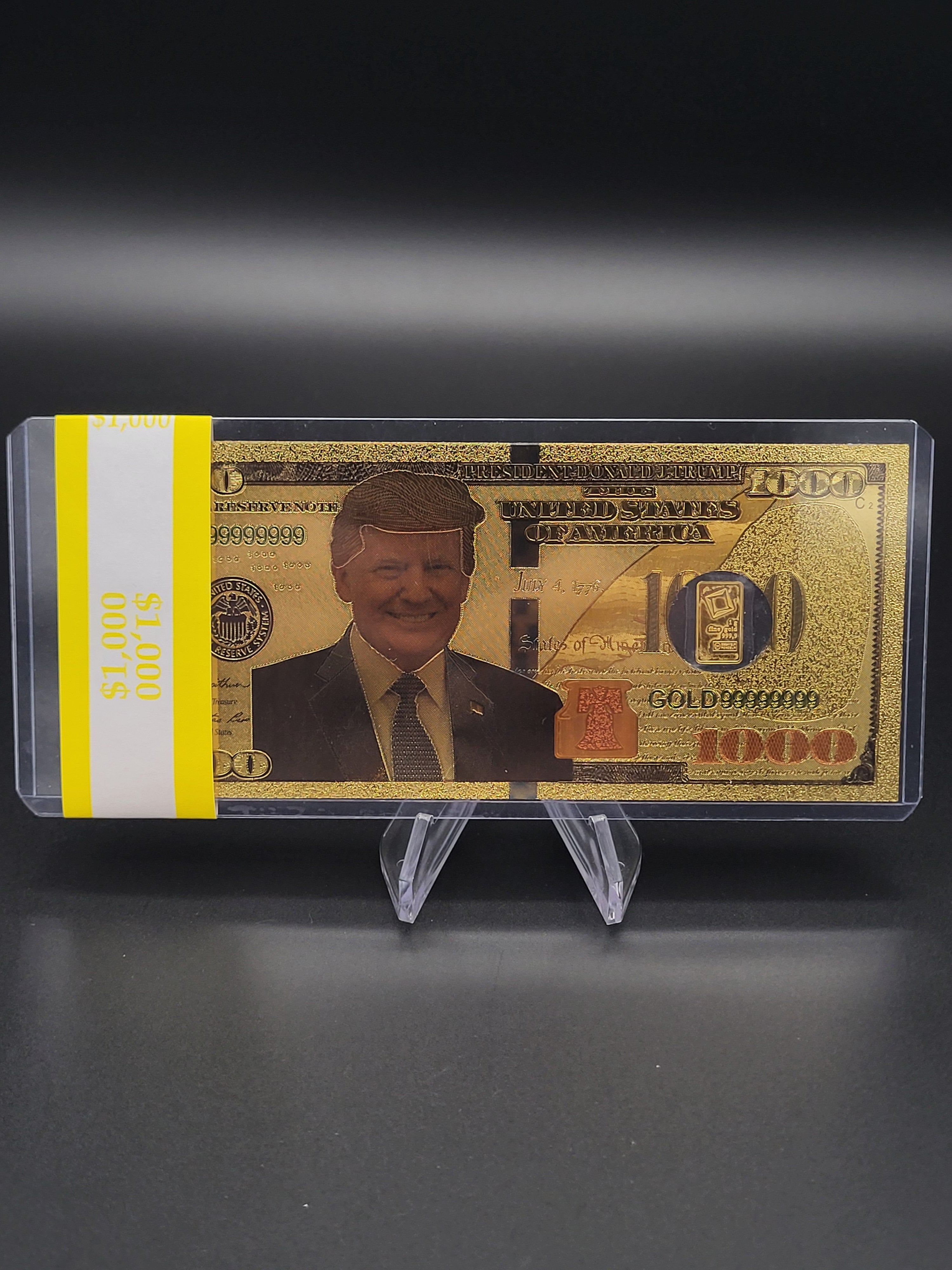 Trump Notes – Precious Metal Keepsakes